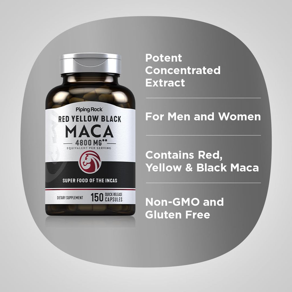 Piping Rock Maca for hormonal balance