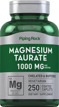 Piping Rock magnesium caplets for wellness