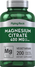 Piping Rock magnesium citrate caplets