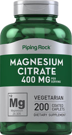 Piping Rock magnesium citrate caplets