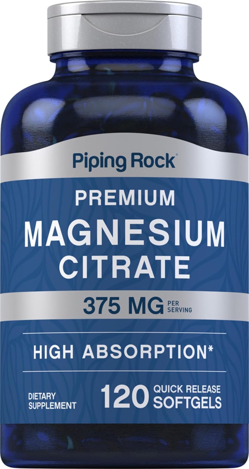 Piping Rock magnesium citrate softgels