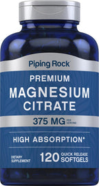 Piping Rock magnesium citrate softgels
