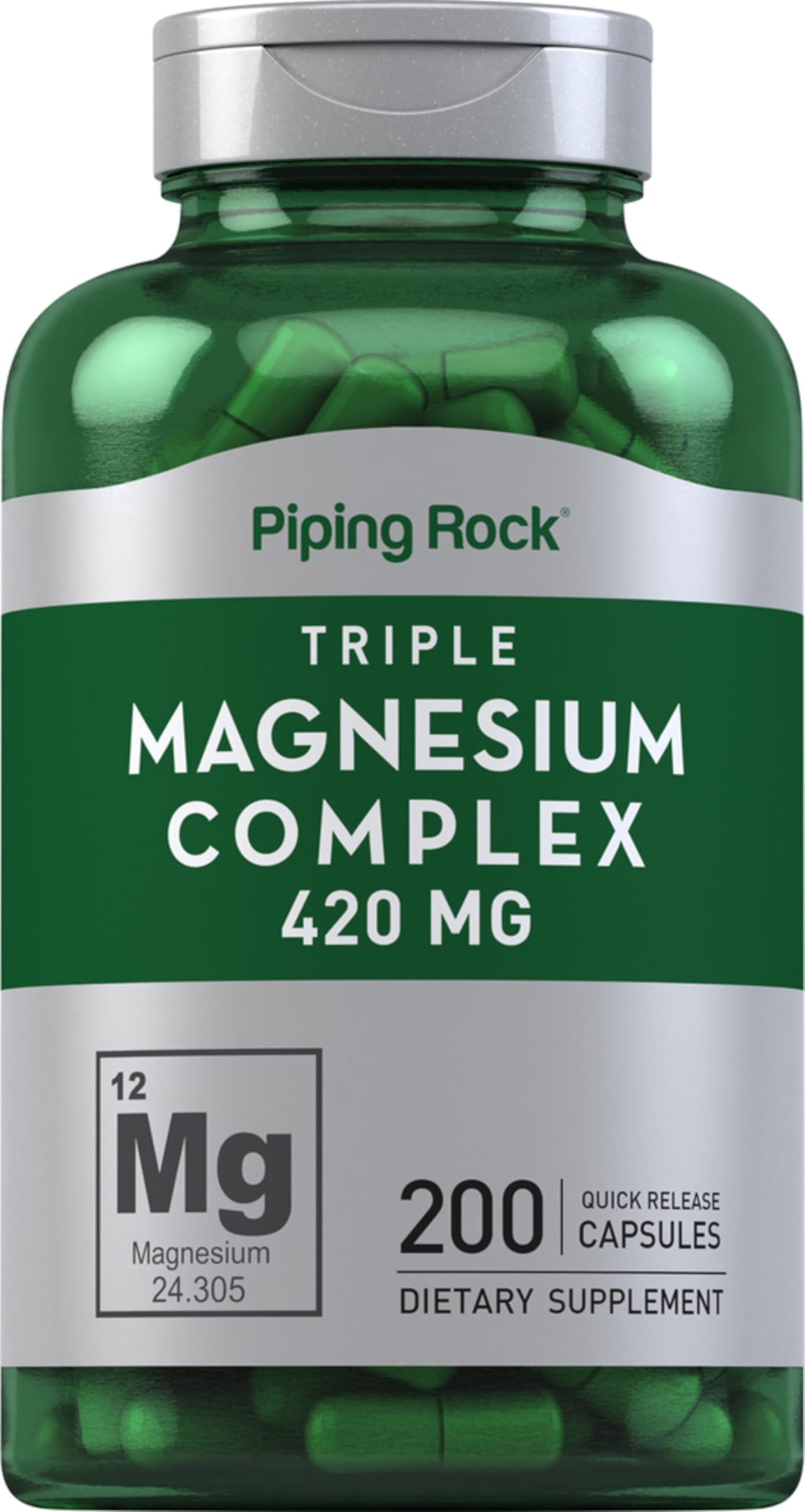 Piping Rock magnesium complex capsules