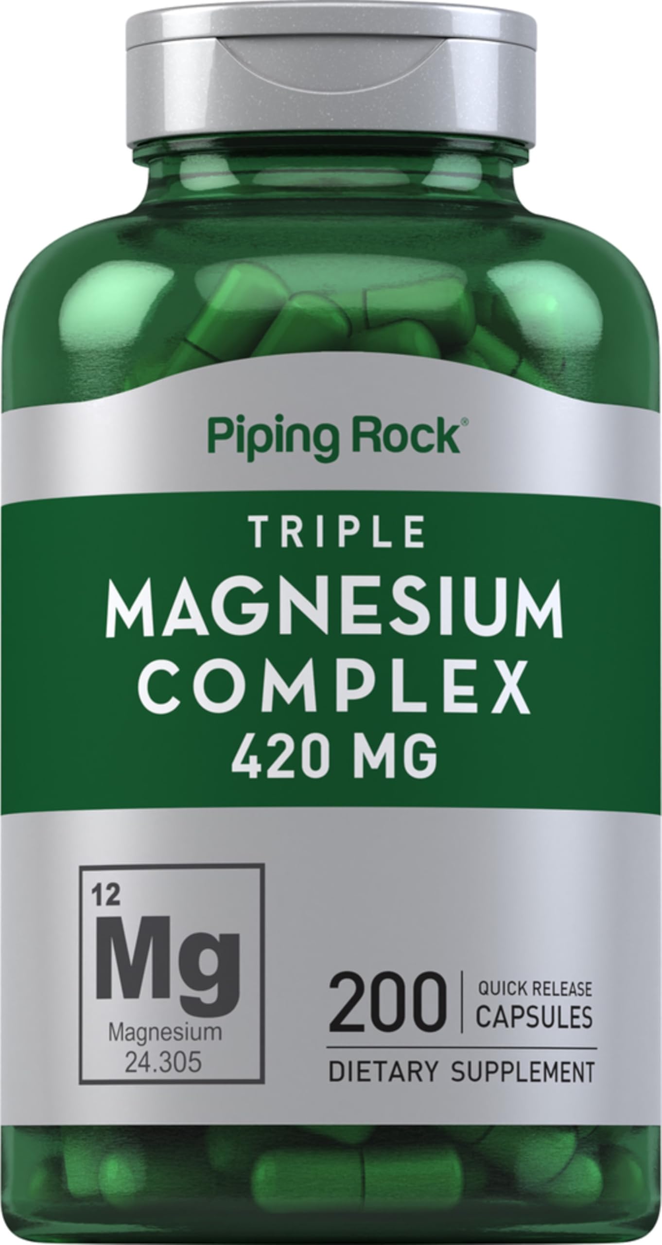 Piping Rock magnesium complex capsules