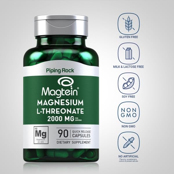Piping Rock magnesium for cognitive support