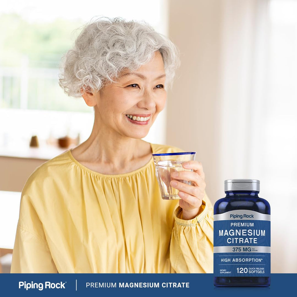Piping Rock magnesium for daily wellness