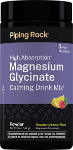 Piping Rock Magnesium Glycinate powder supplement