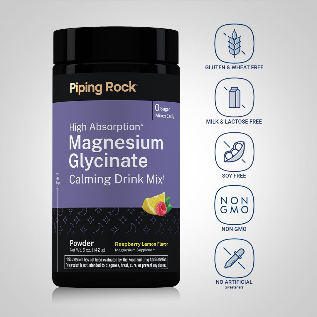 Piping Rock magnesium powder for muscle support