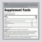 Piping Rock magnesium powder for relaxation