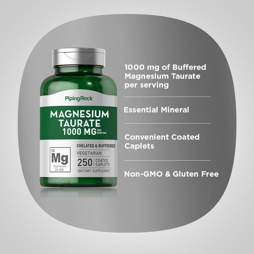 Piping Rock magnesium supplement benefits