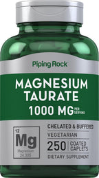 Piping Rock magnesium taurate caplets