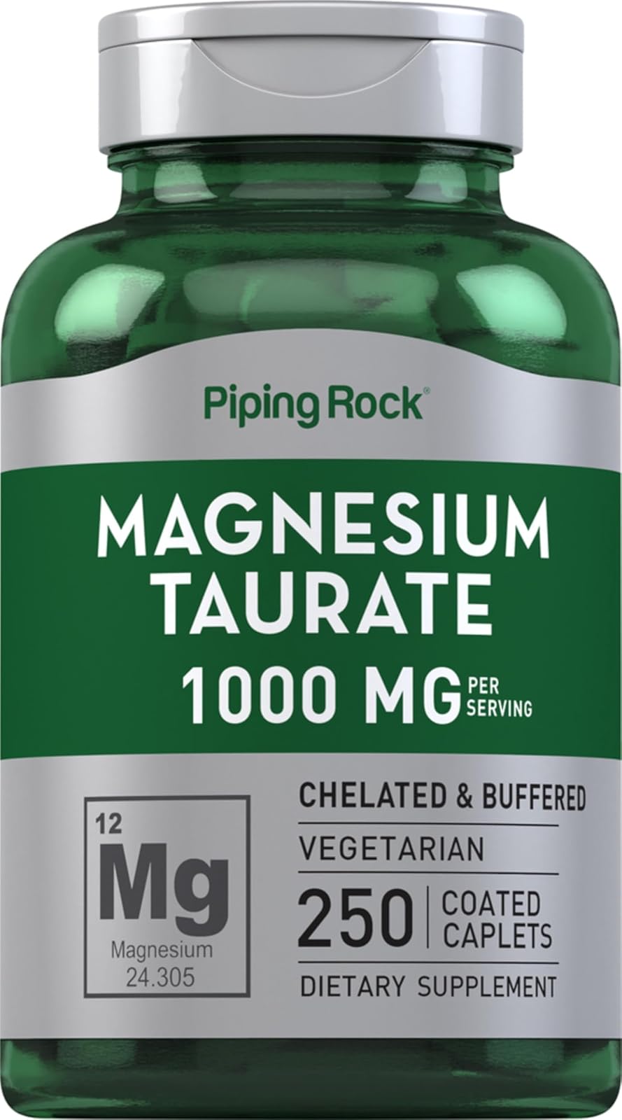 Piping Rock magnesium taurate caplets