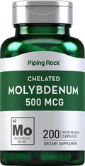 Piping Rock molybdenum trace mineral supplement