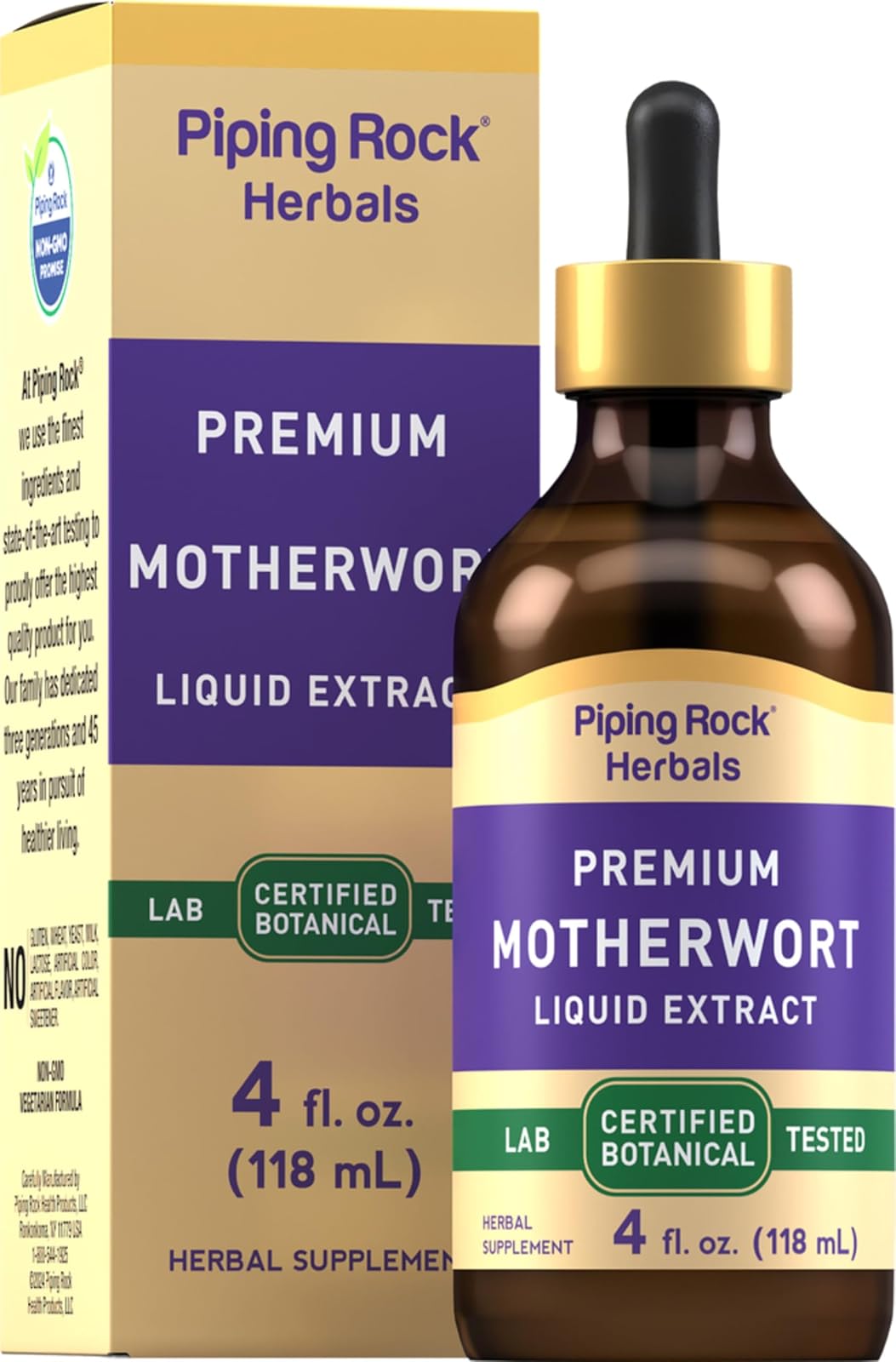 Piping Rock Motherwort tincture for energy