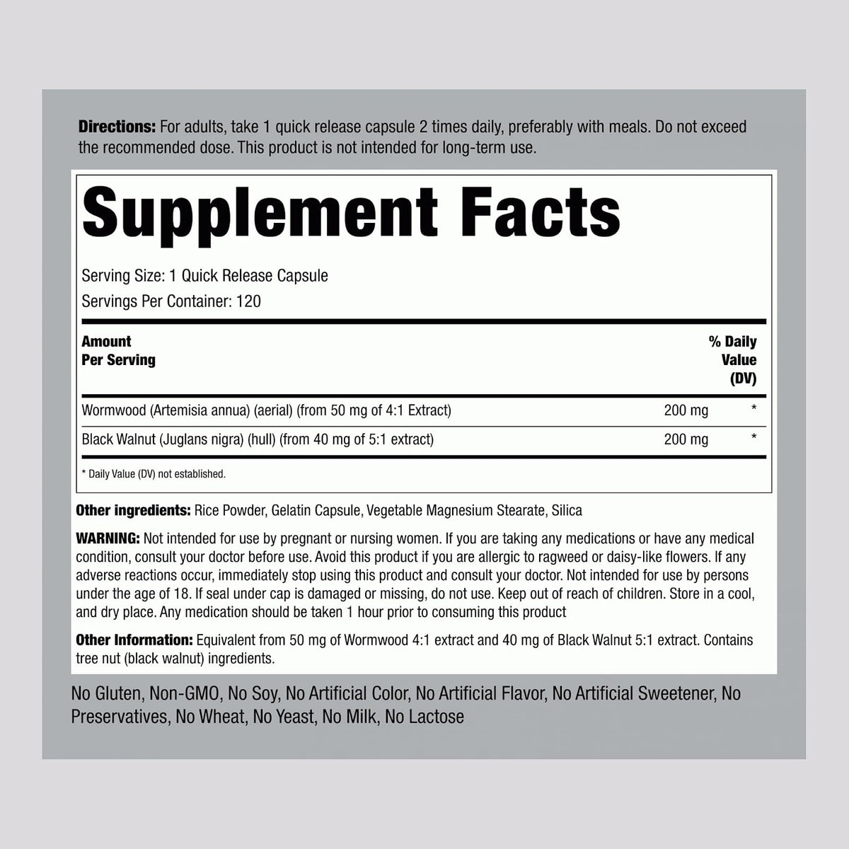 Piping Rock multivitamin for men vitality