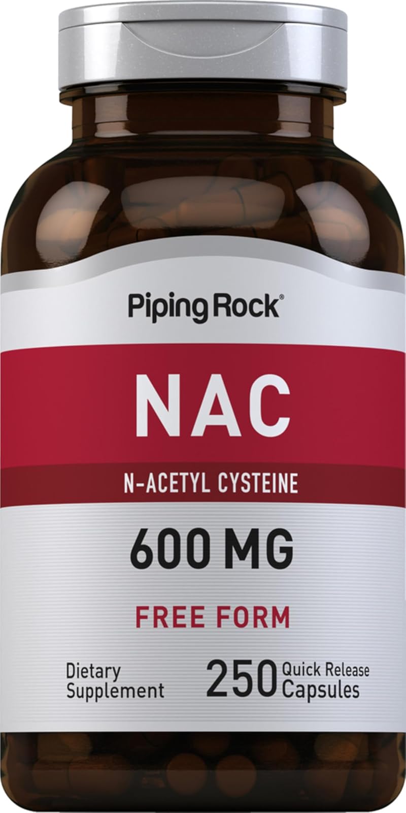 Piping Rock NAC 600 mg capsules