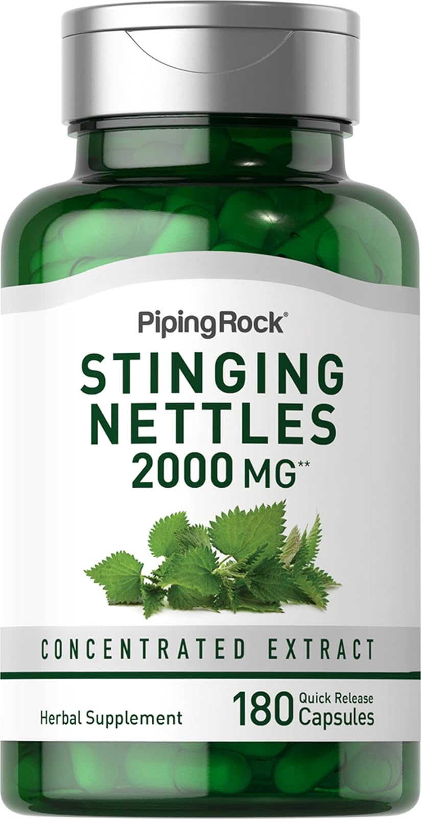 Piping Rock nettle capsules for wellness