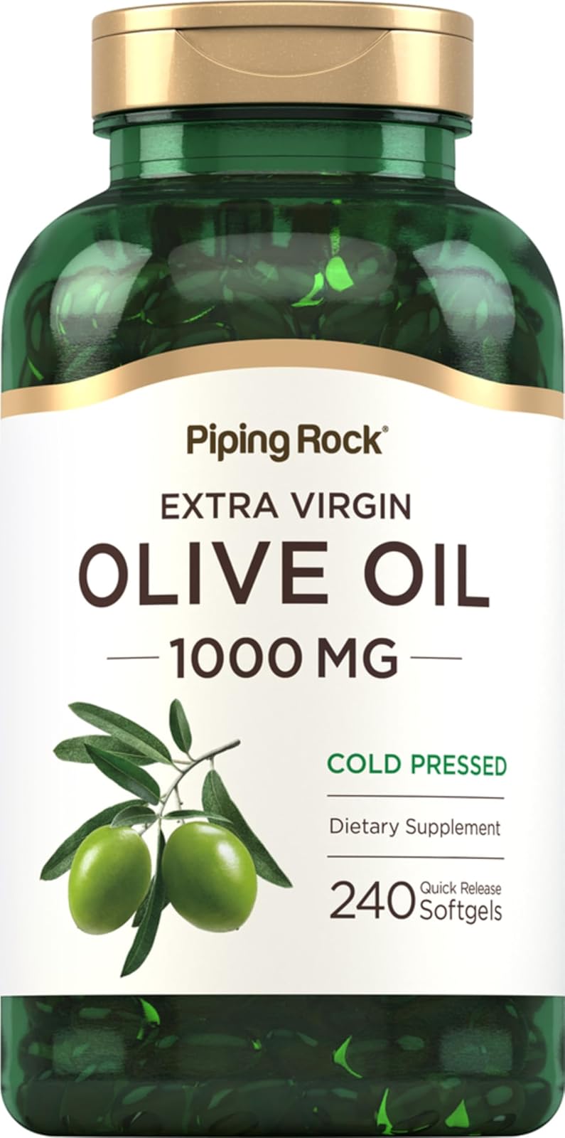 Piping Rock olive oil softgels