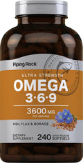 Piping Rock Omega 3-6-9 softgels