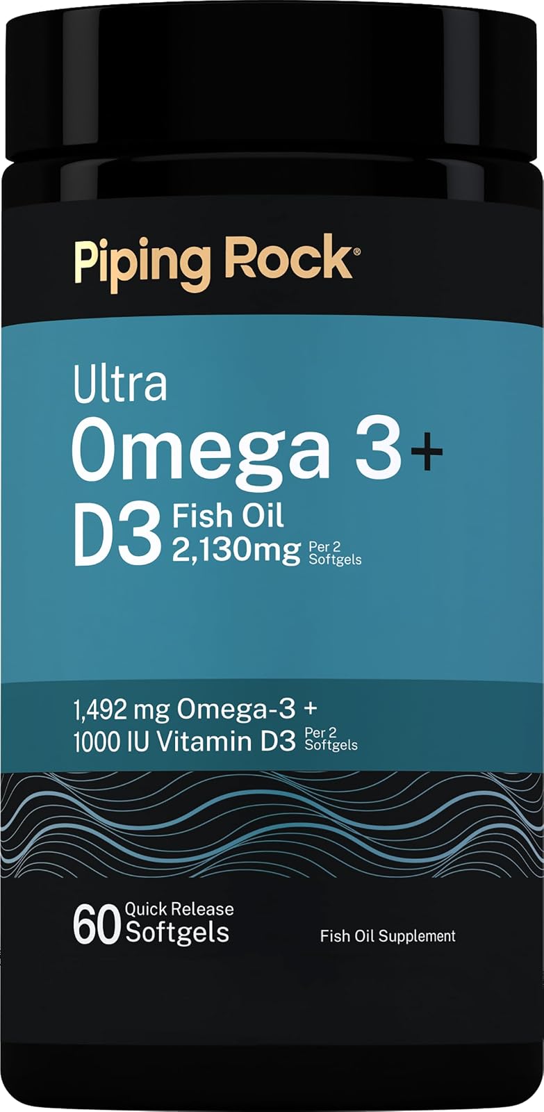 Piping Rock Omega 3 softgels