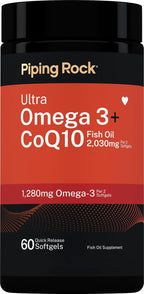 Piping Rock Omega 3 softgels
