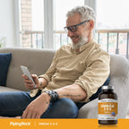 Piping Rock Omega softgels for wellness