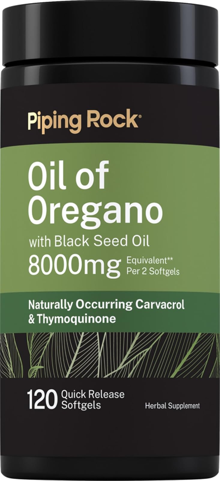 Piping Rock oregano oil benefits