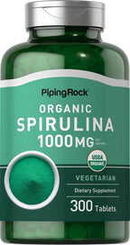 Piping Rock organic spirulina tablets