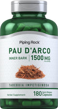 Piping Rock PAU D'Arco herbal capsules