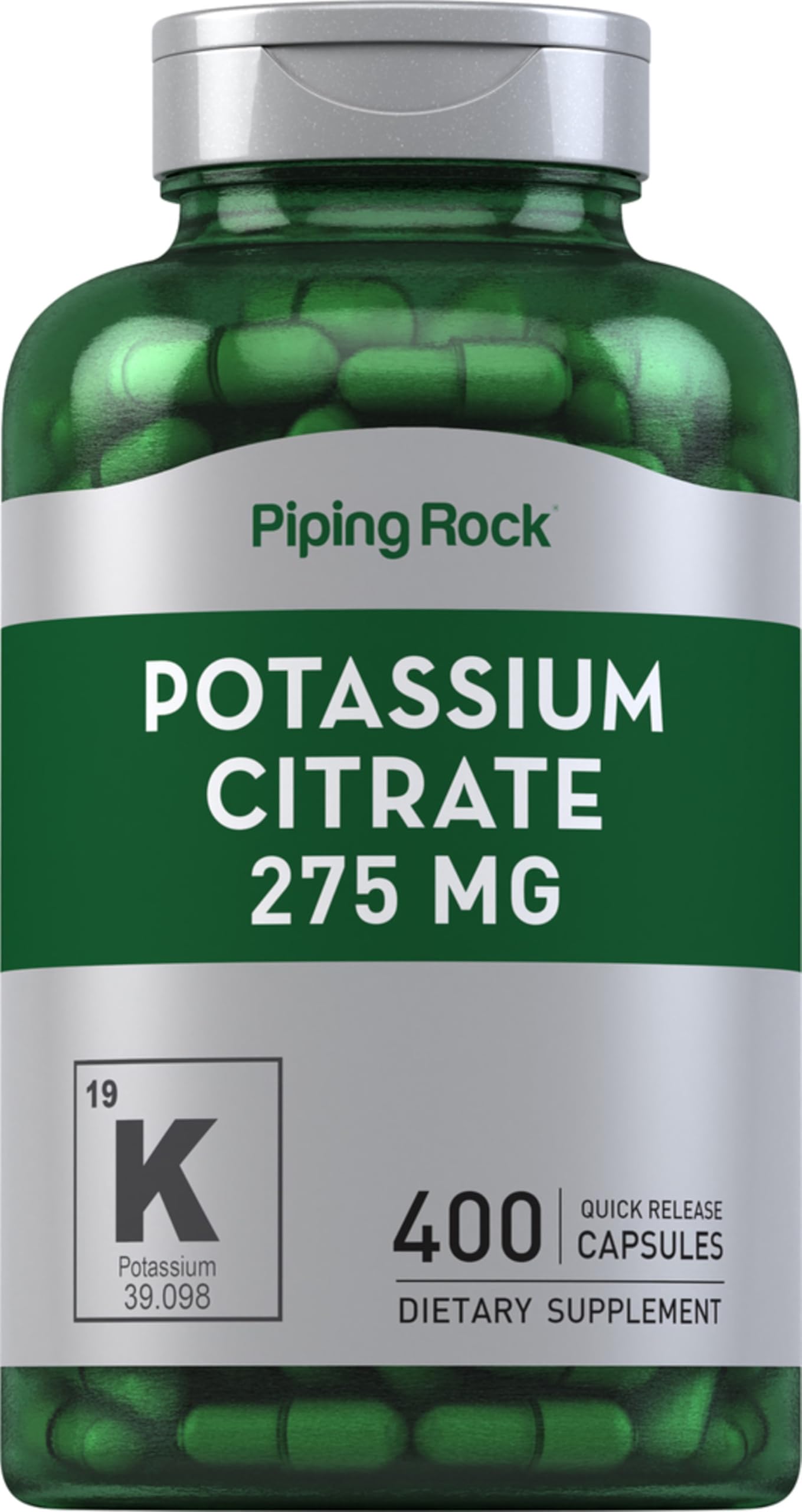 Piping Rock potassium citrate capsules
