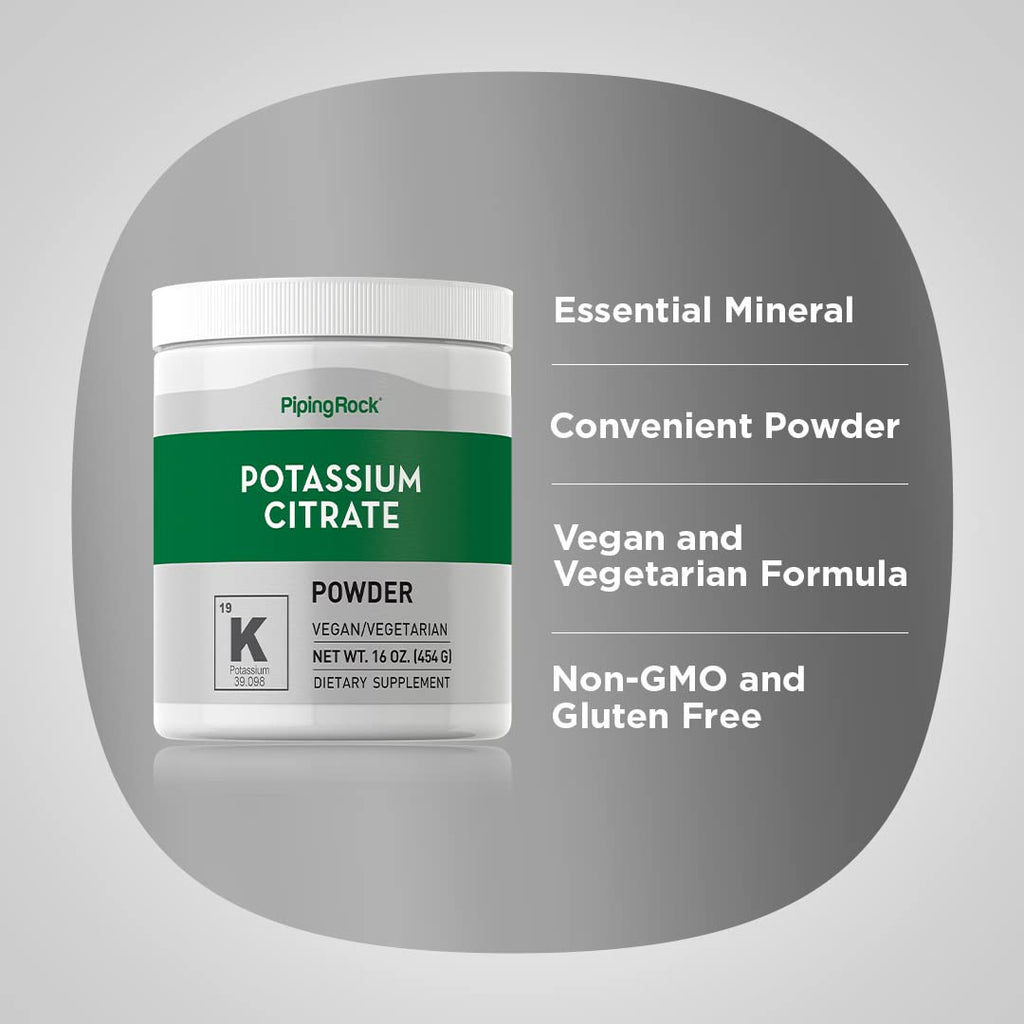Piping Rock potassium for electrolyte balance