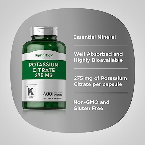 Piping Rock potassium for hydration