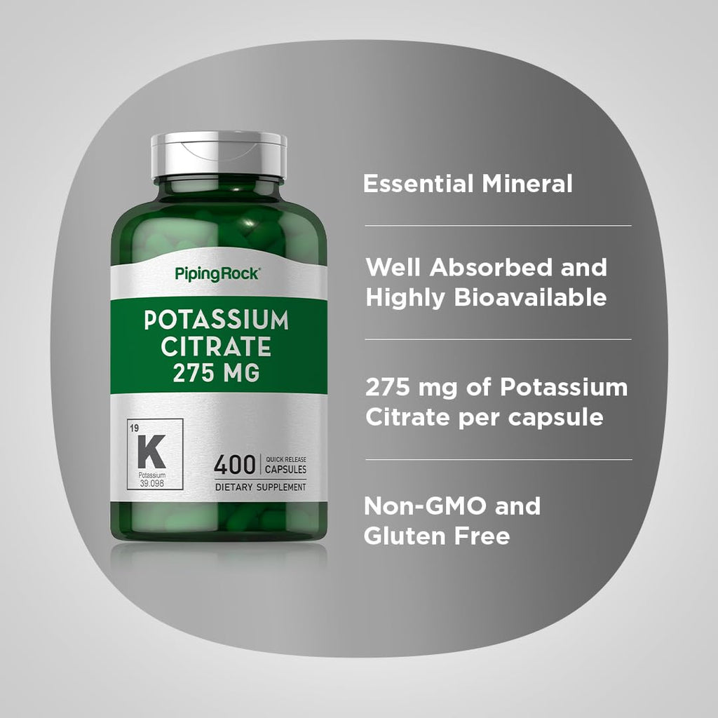 Piping Rock potassium health benefits