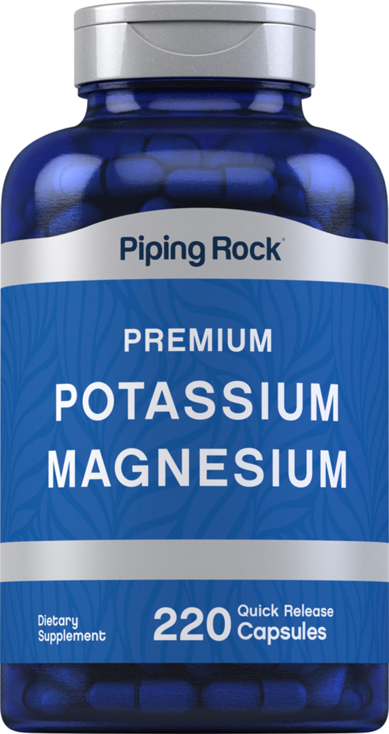 Piping Rock potassium magnesium capsules