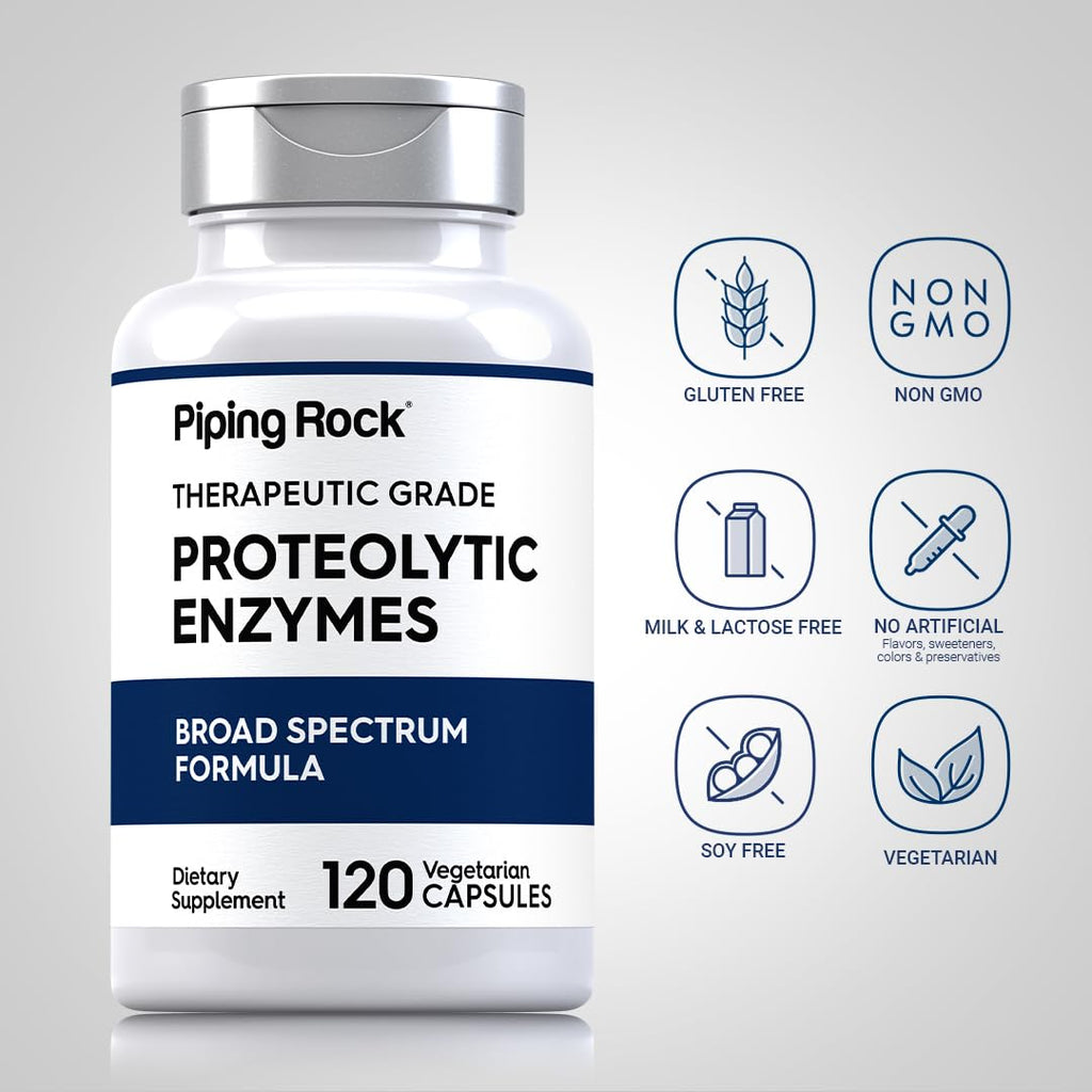 Piping Rock proteolytic enzymes benefits