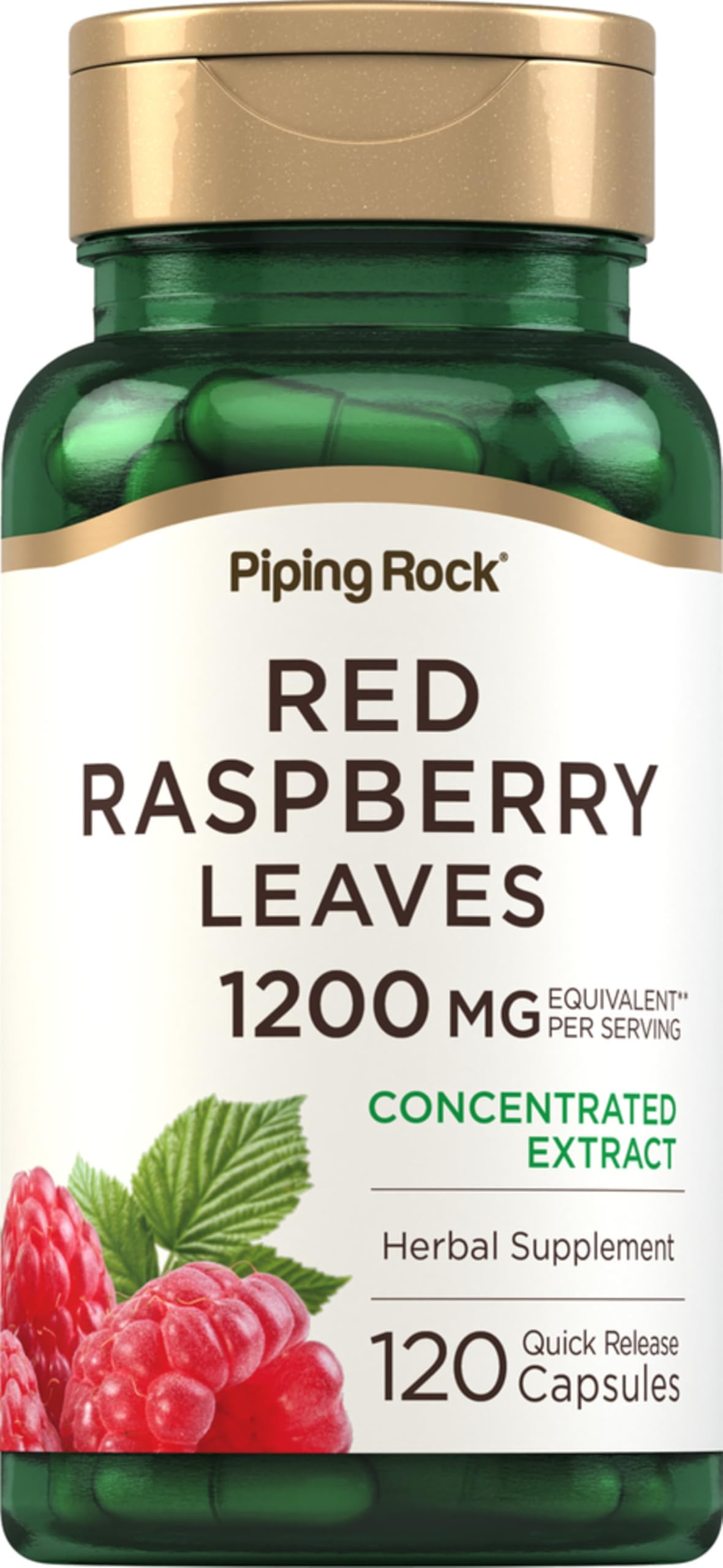 Piping Rock red raspberry leaf capsules