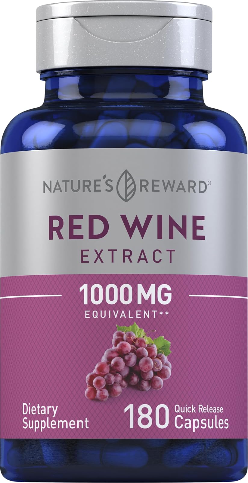 Piping Rock red wine extract capsules