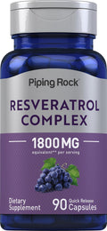 Piping Rock Resveratrol Complex capsules