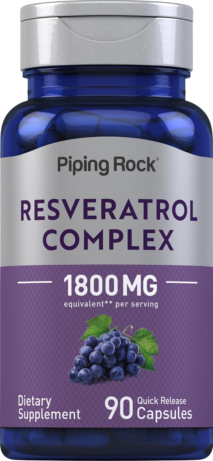 Piping Rock Resveratrol Complex capsules