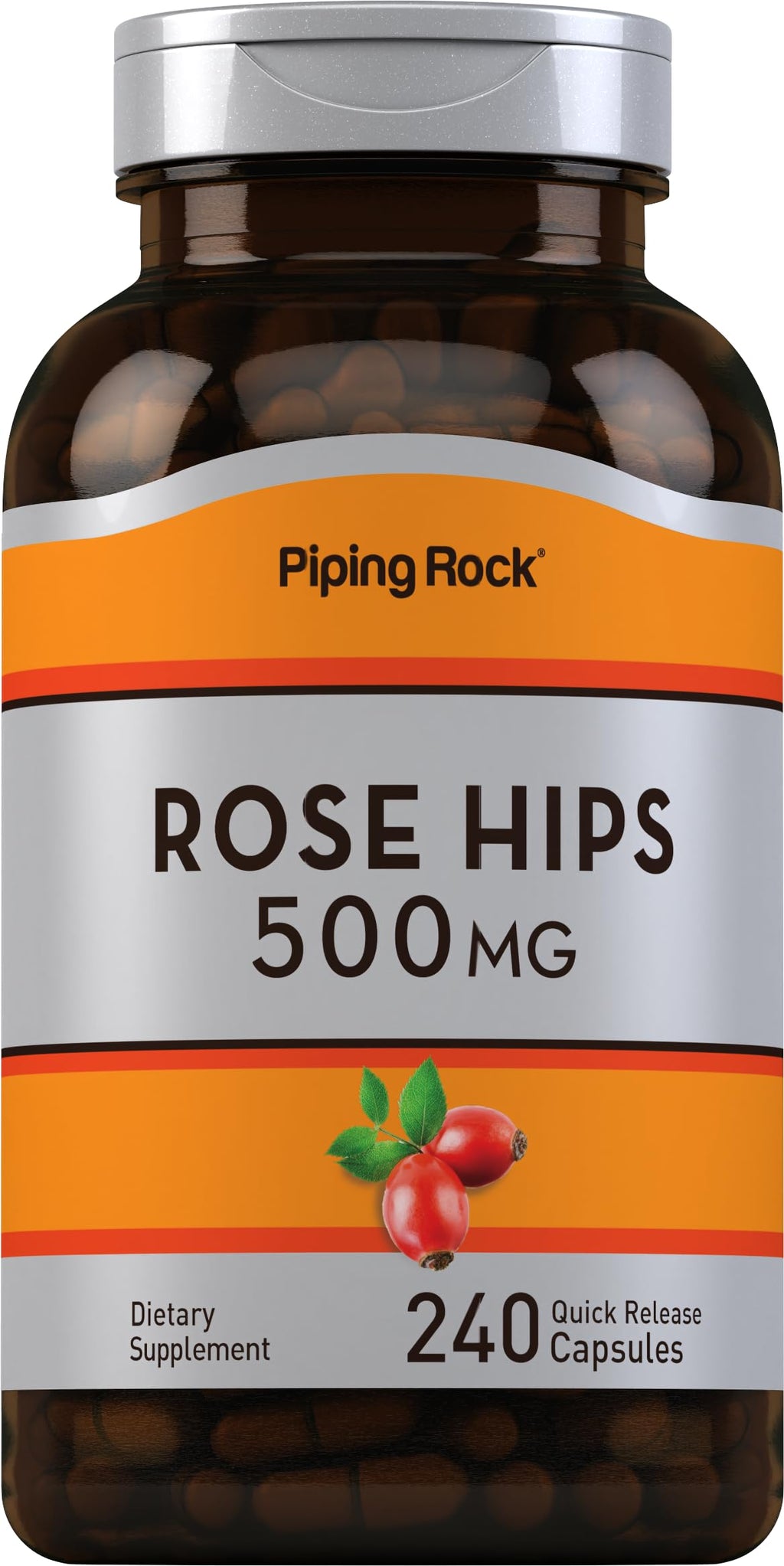 Piping Rock rose hips capsules