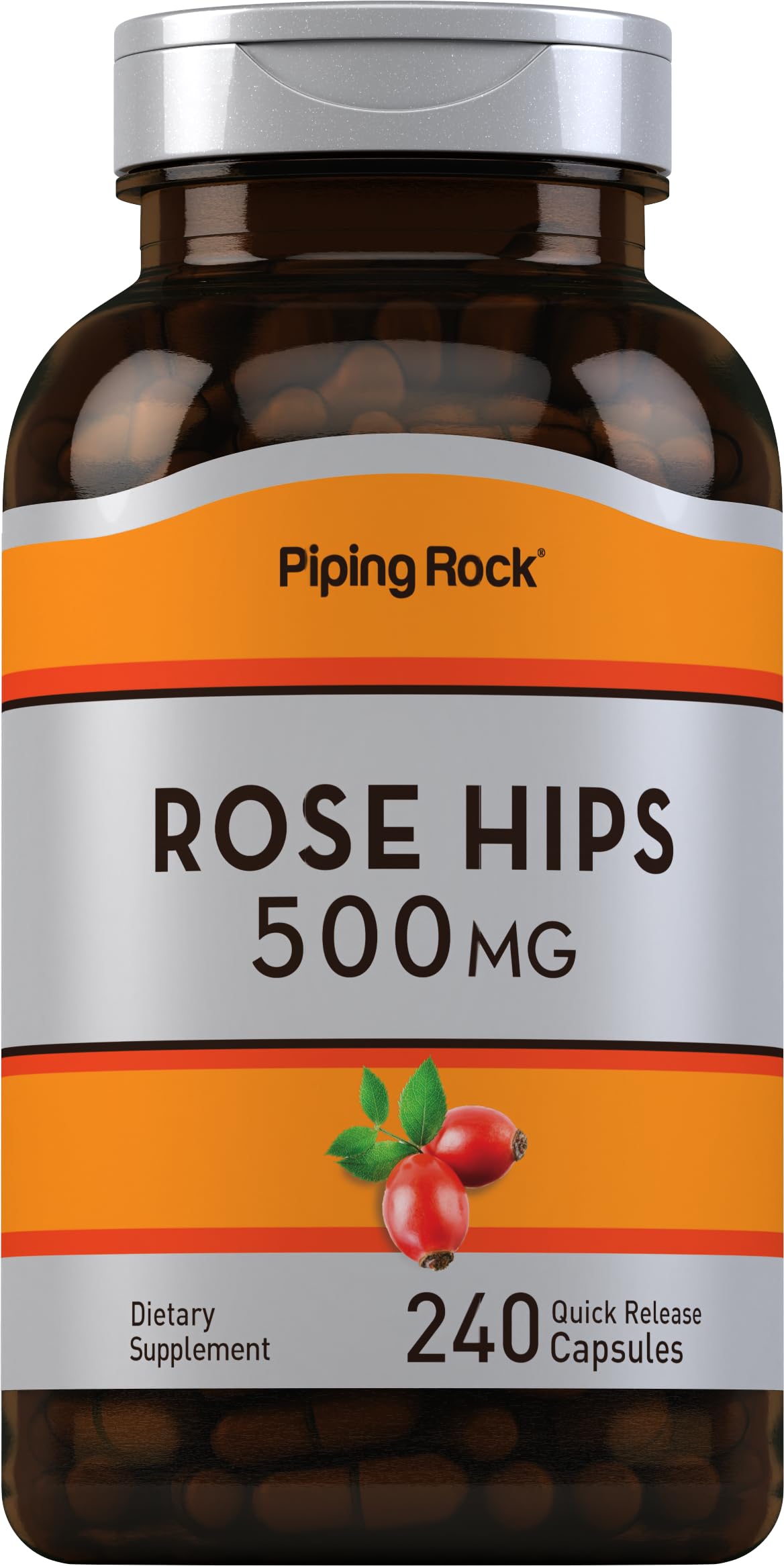 Piping Rock rose hips capsules