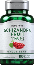 Piping Rock Schizandra Berry capsules