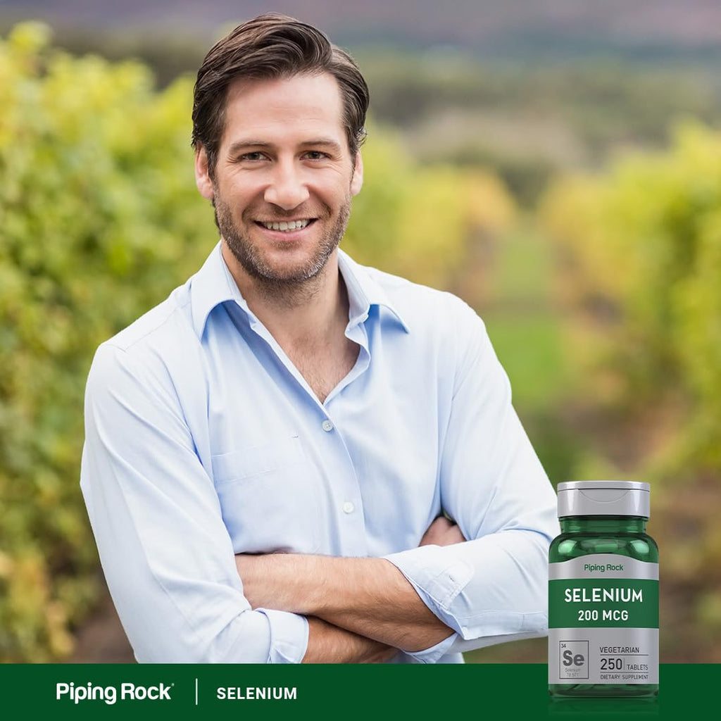 Piping Rock selenium for thyroid health