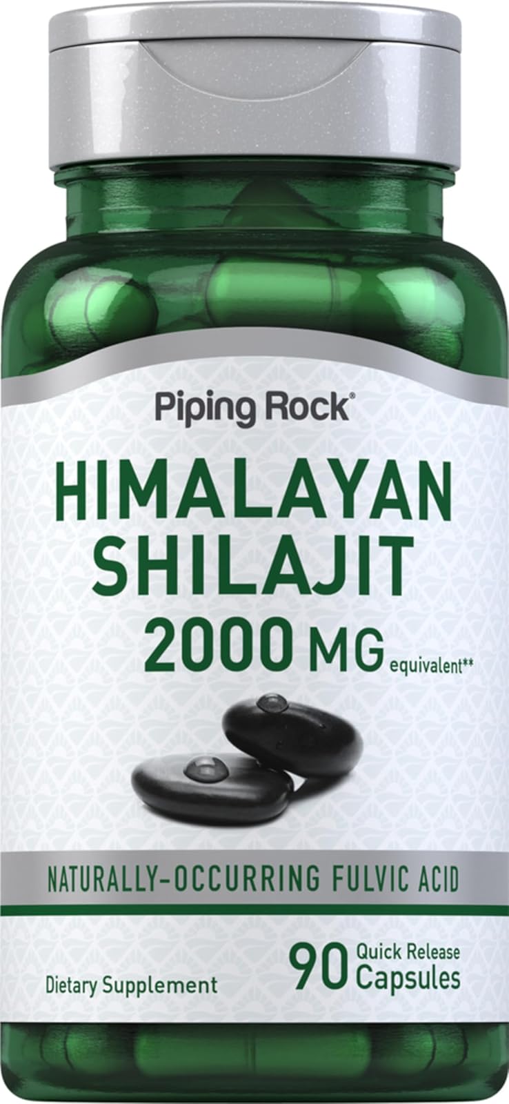 Piping Rock shilajit capsules for energy