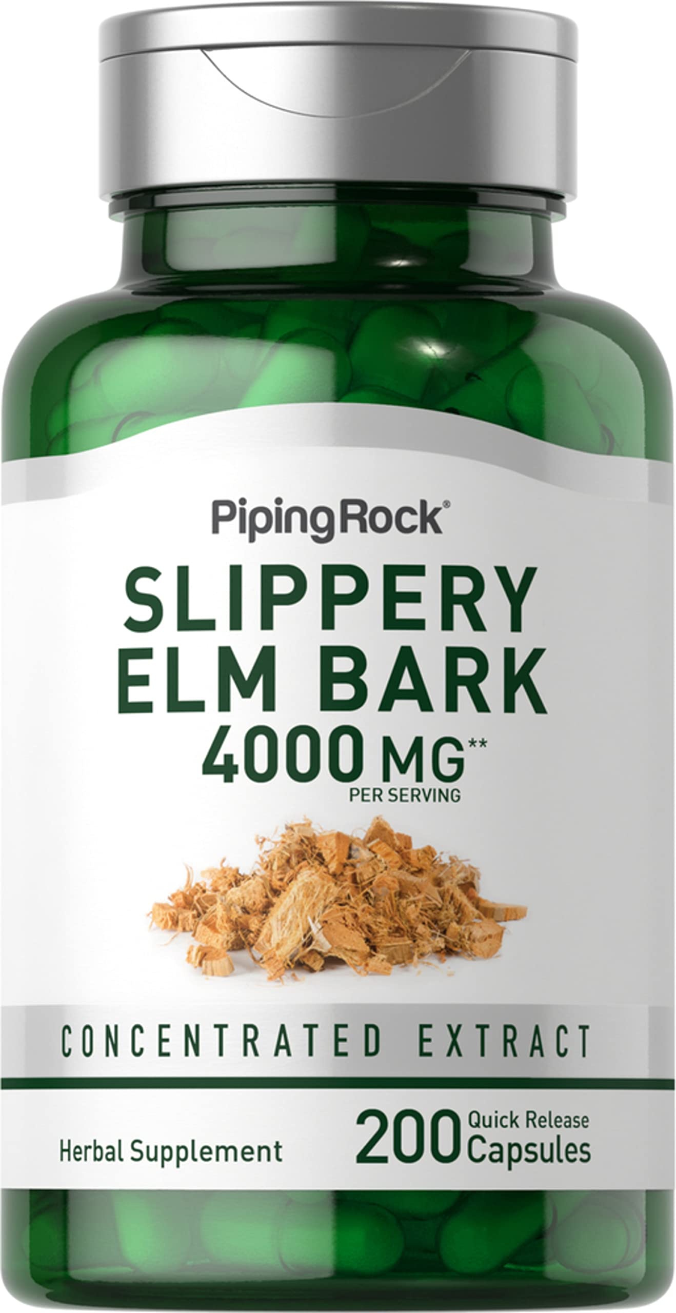 Piping Rock slippery elm capsules