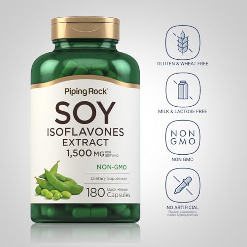 Piping Rock soy capsules for women