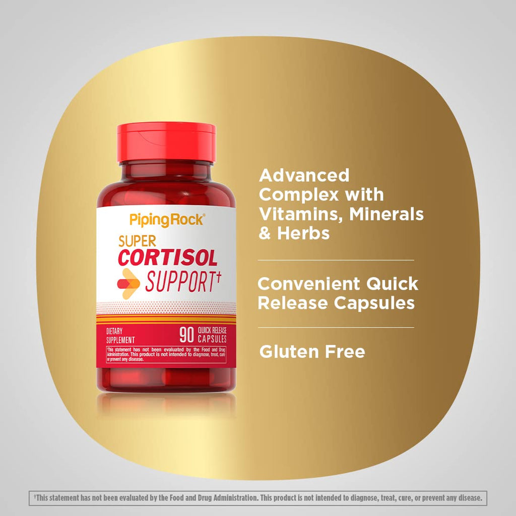 Piping Rock stress support herbal capsules