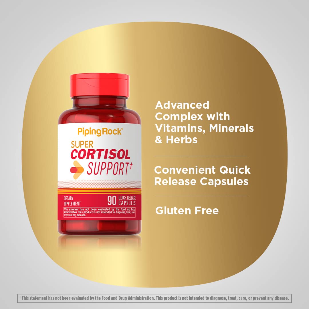 Piping Rock stress support herbal capsules