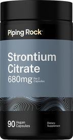 Piping Rock Strontium Citrate capsules