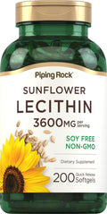Piping Rock sunflower lecithin benefits